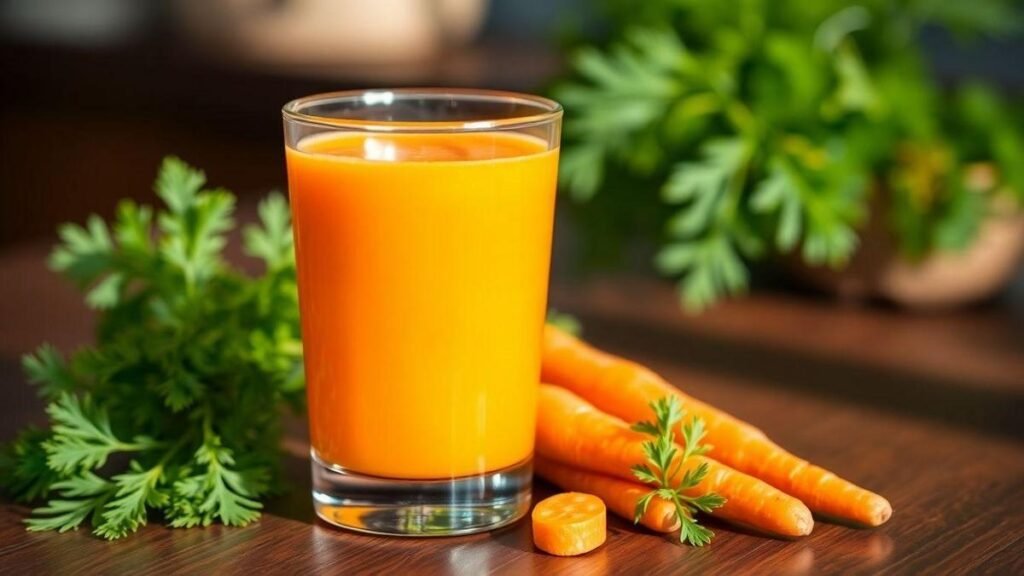 Suco de Cenoura: O que Ele Faz Pela Sua Visão?